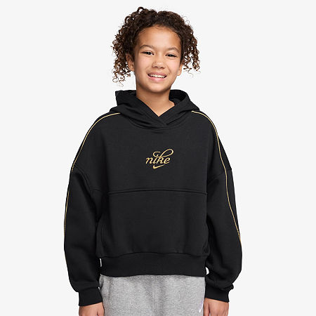 Click here for Nike Girls 7-16 Sportswear Boxy Long-Sleeve Hoodie... prices