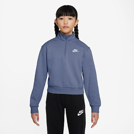 Click here for Nike Club Big Kid Girls Mock Neck Long Sleeve Flee... prices