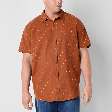 Click here for mutual weave Mens Short Sleeve Regular Fit Big and... prices