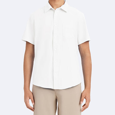 Click here for IZOD Mens Short Sleeve Button-Down Shirt  Medium... prices