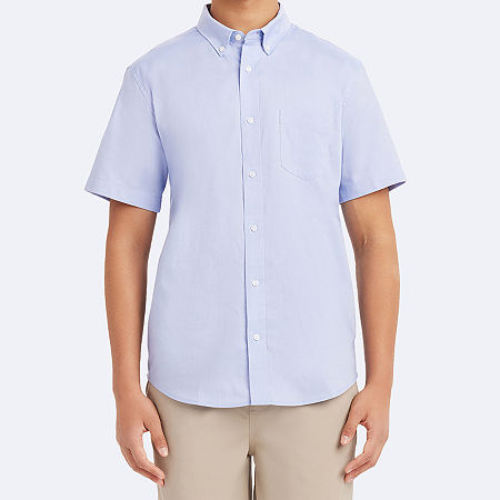 Click here for IZOD Mens Short Sleeve Button-Down Shirt  Medium... prices