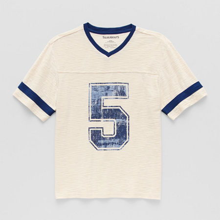 Click here for Thereabouts Little & Big Kid Boys V Neck Short Sle... prices