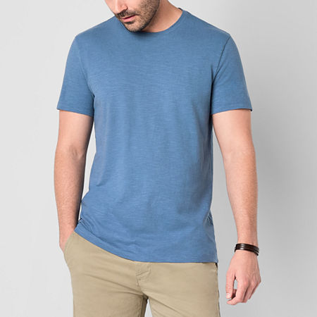 Click here for mutual weave Slub Mens Crew Neck Short Sleeve T-Sh... prices