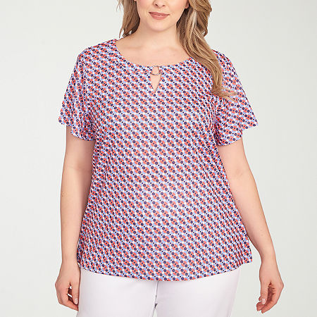 Click here for Hearts Of Palm Womens Plus Crew Neck Short Sleeve... prices