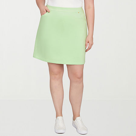 Click here for Hearts Of Palm Plus Size Solid Tech Stretch Pull O... prices