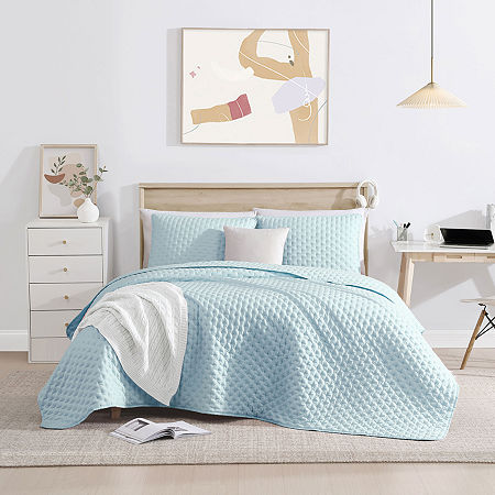 Click here for Swift Home Wrinkle Resistant Quilt Set  One Size... prices