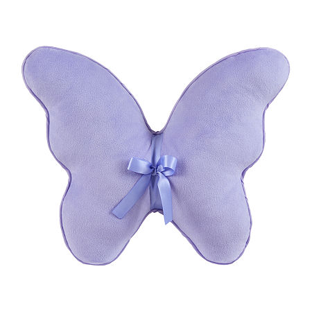 Click here for INK+IVY Kids Purple Butterfly Throw Pillow  One Si... prices