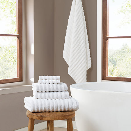Click here for Brooklyn Loom Textured Zero Twist 6-pc. Bath Towel... prices