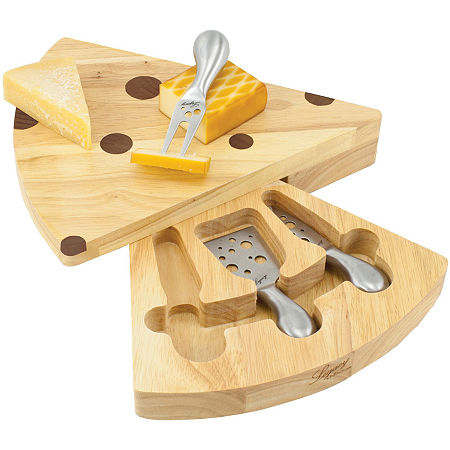 Click here for Picnic Time Swiss Cheeseboard with Tools  One Size... prices