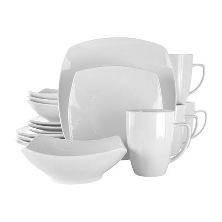 Click here for Elama Hayes 16-pc. Porcelain Dinnerware Set  One S... prices
