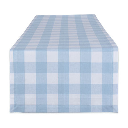 Design Imports Dobby Stripe Table Runner  13 x 108 - Gray