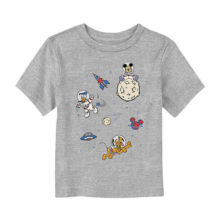 Click here for Disney Collection Toddler Unisex Crew Neck Short S... prices