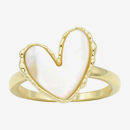 Click here for Sparkle Allure Womens White Mother Of Pearl 14K Go... prices