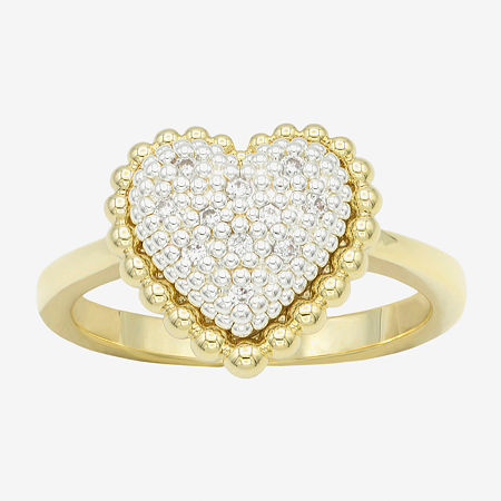 Click here for Sparkle Allure Womens Cubic Zirconia 14K Gold Over... prices