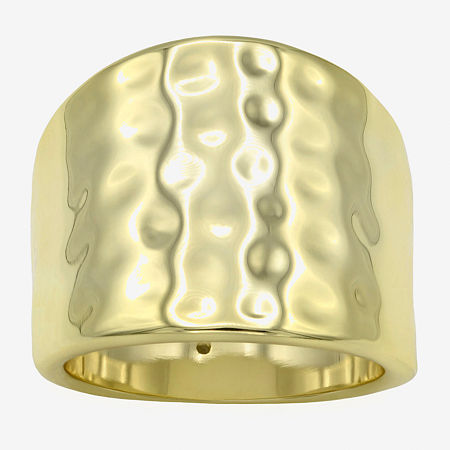 Click here for Sparkle Allure Womens 6.5MM 14K Gold Over Brass Ba... prices
