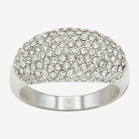 Click here for Sparkle Allure Dome Womens 3.5MM Crystal Pure Silv... prices