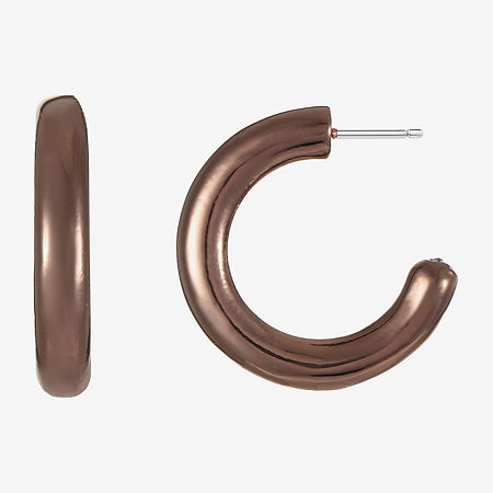 Click here for Liz Claiborne Womens 21mm Hypoallergenic Hoop Earr... prices