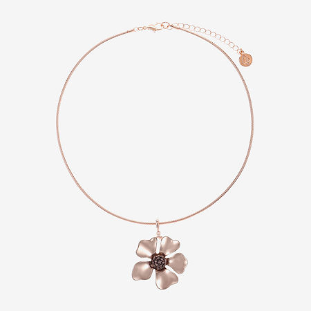 Click here for Liz Claiborne Womens Flower 17 Inch Pendant Neckla... prices