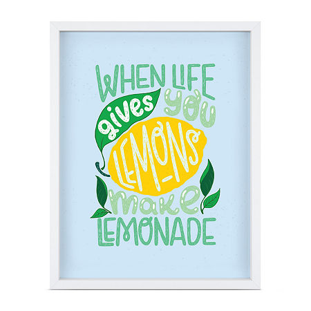 Click here for Pink Sky When Life Gives You Lemons Framed Print... prices