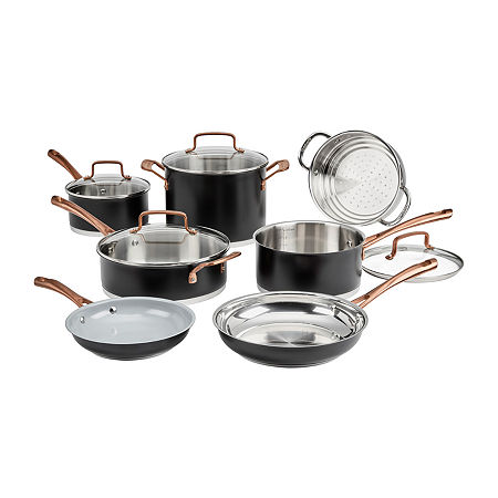 Click here for Cuisinart Matte Black Elegance 11-Pc. Cookware Set... prices