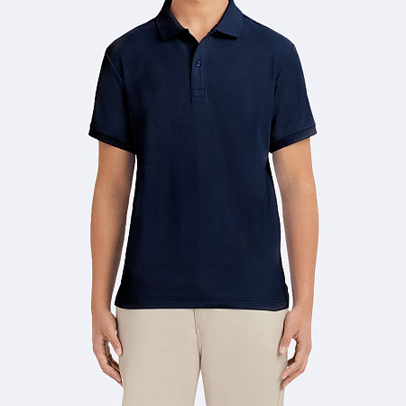 Click here for IZOD Mens Short Sleeve Polo Shirt  X-large  Blue prices