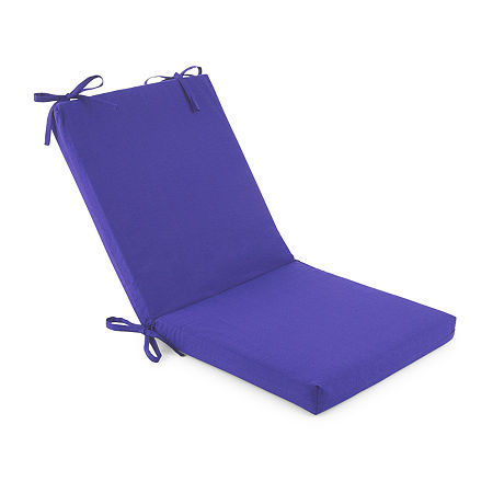 Click here for Turquoise Sun Solid Ink Patio Chair Cushion  One S... prices