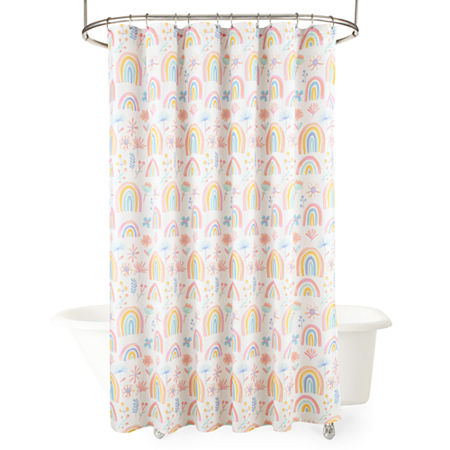 Click here for INK+IVY Kids Trixie Rainbow Shower Curtain  One Si... prices
