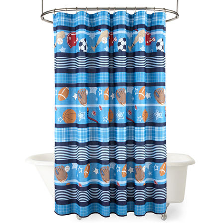 Click here for INK+IVY Kids All Star Sports Shower Curtain  One S... prices