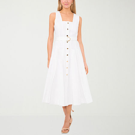 Click here for Sam And Jess Womens Sleeveless Midi Fit + Flare Dr... prices