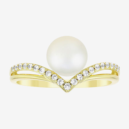 Click here for Womens 7MM White Cultured Freshwater Pearl 14K Gol... prices