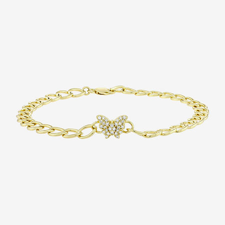 Click here for (H-I / Si1) Womens 14K Gold Over Silver 7.25 Inch... prices