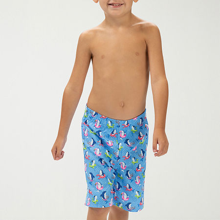 Click here for Toddler Boy Little Dolfin(R) Fin Floats Swim Trunk... prices