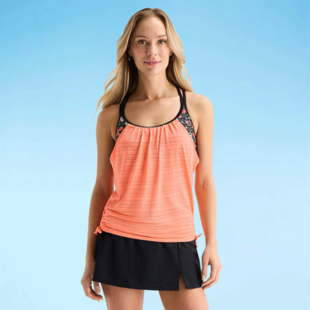 Click here for ZeroXposur Womens Floral Tankini Swimsuit Top  X-l... prices