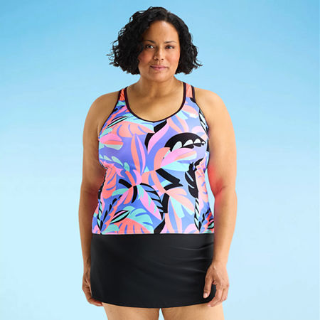 Click here for ZeroXposur Womens Built In Bra Plus Tankini Swimsu... prices