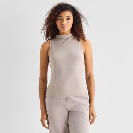 Click here for a.n.a Womens Funnel Neck Sleeveless Tank Top  Larg... prices