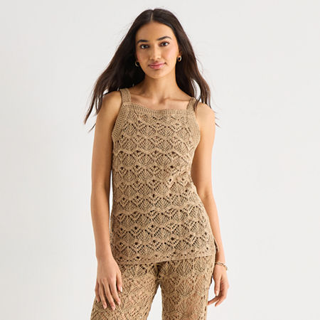 Click here for a.n.a Womens Square Neck Sleeveless Tank Top  Smal... prices