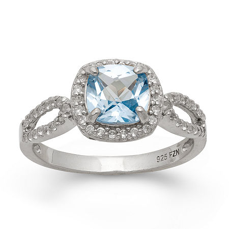 Click here for Lab Created Aquamarine & Lab Created White Sapphir... prices