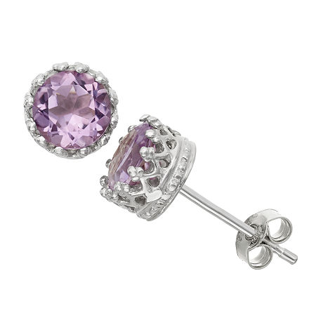 Click here for Genuine Amethyst Sterling Silver Earrings  One Siz... prices
