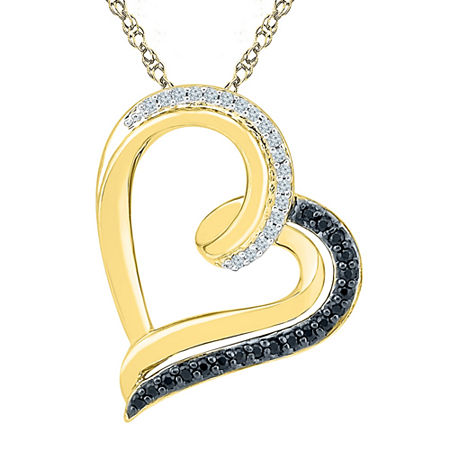 Click here for 1/6 CT.T.W. Natural White and Color Enhanced Black... prices
