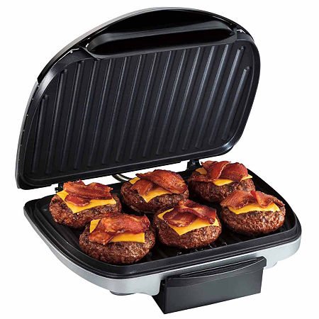 Click here for Hamilton Beach 25371 Indoor Grill  One Size  Silve... prices