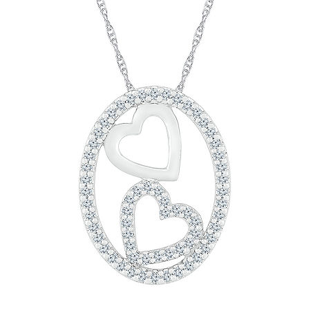 Click here for Womens 3/8 CT. T.W. Natural White Diamond 10K Whit... prices