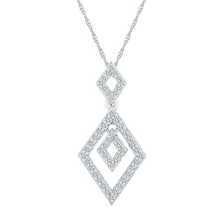 Click here for Womens 3/8 CT. T.W. Natural White Diamond 10K Whit... prices