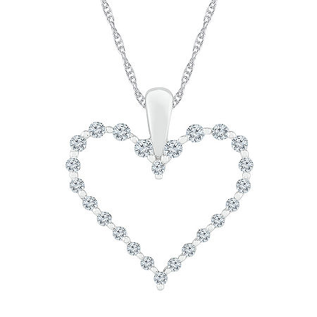 Click here for Womens 1/2 CT. T.W. Natural White Diamond 10K Whit... prices