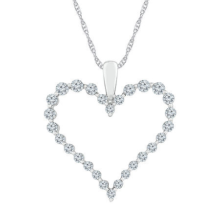 Click here for Womens 1 CT. T.W. Natural White Diamond 10K White... prices