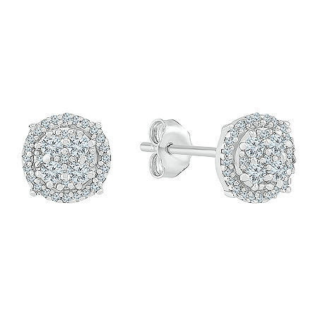 Click here for 1/3 CT. T.W. Natural White Diamond 10K White Gold... prices