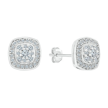 Click here for 1/2 CT. T.W. Natural White Diamond 10K White Gold... prices