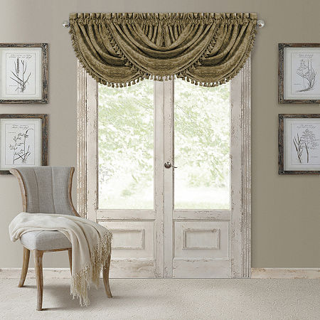 Click here for Elrene Home Fashions Antonia Rod Pocket Waterfall... prices