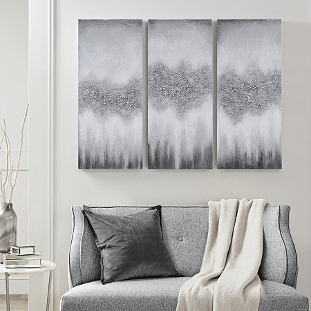 Click here for Madison Park Glitter Luminous Hand Painted 3pc Set... prices