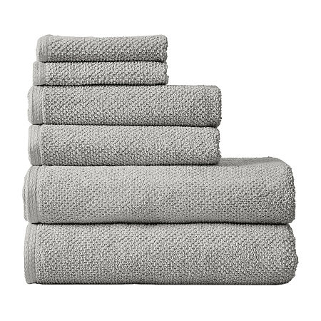 Click here for Linery Popcorn 6-pc. Quick Dry Bath Towel Set  One... prices