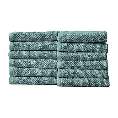 Click here for Linery Popcorn 12-pc. Quick Dry Washcloth  One Siz... prices